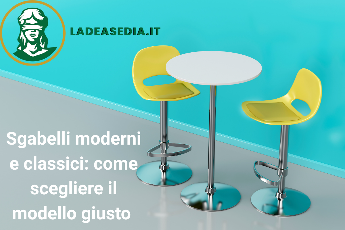 Sgabelli moderni e classici: come scegliere il modello giusto per cuci